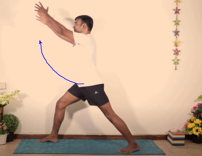 Warrior 1 Pose – Yoga – Steps | Fitness & MMA Blog – BlackBeltWhiteHat.com